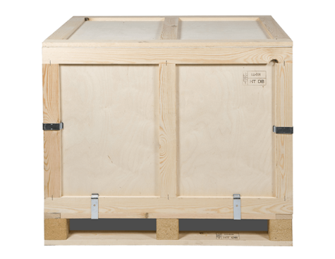 CLIP BOX | NO-NAIL BOXES - Folding plywood and steel boxes